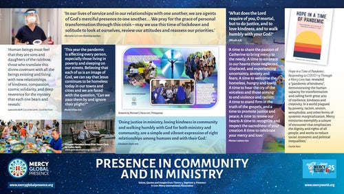 Mercy Global Presence – Segment 3 – Poster 3 | Congregation of the ...